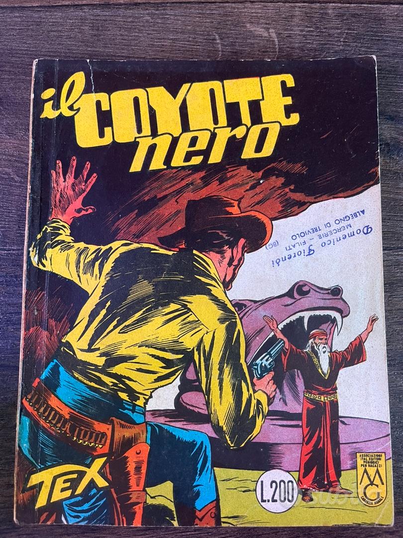 Tex Gigante n. 29 – Coyote Nero (1963) - Raro - Collezionismo In ...