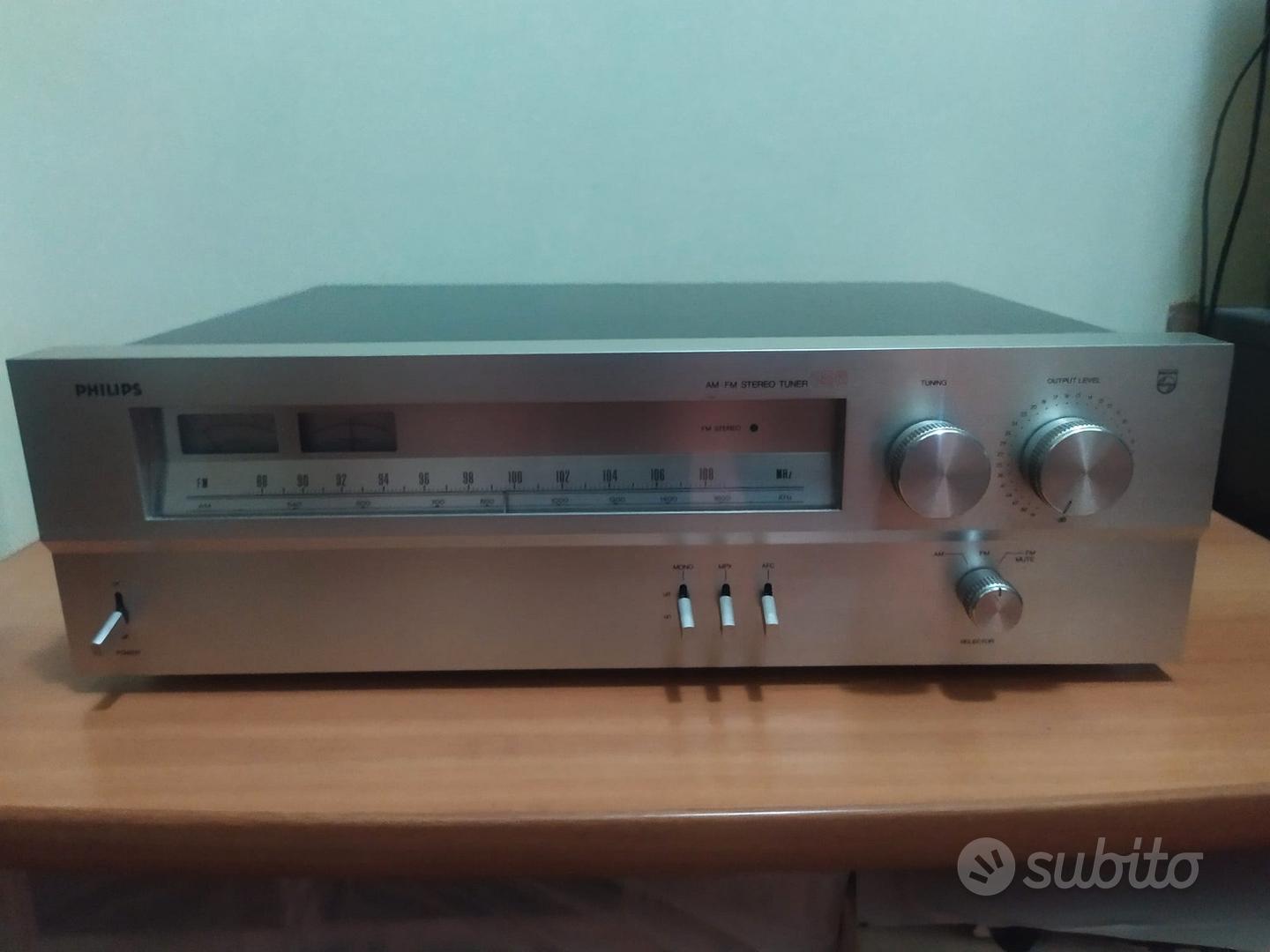 Philips sintonizzatore radio/tuner vintage - Audio/Video In vendita a Salerno