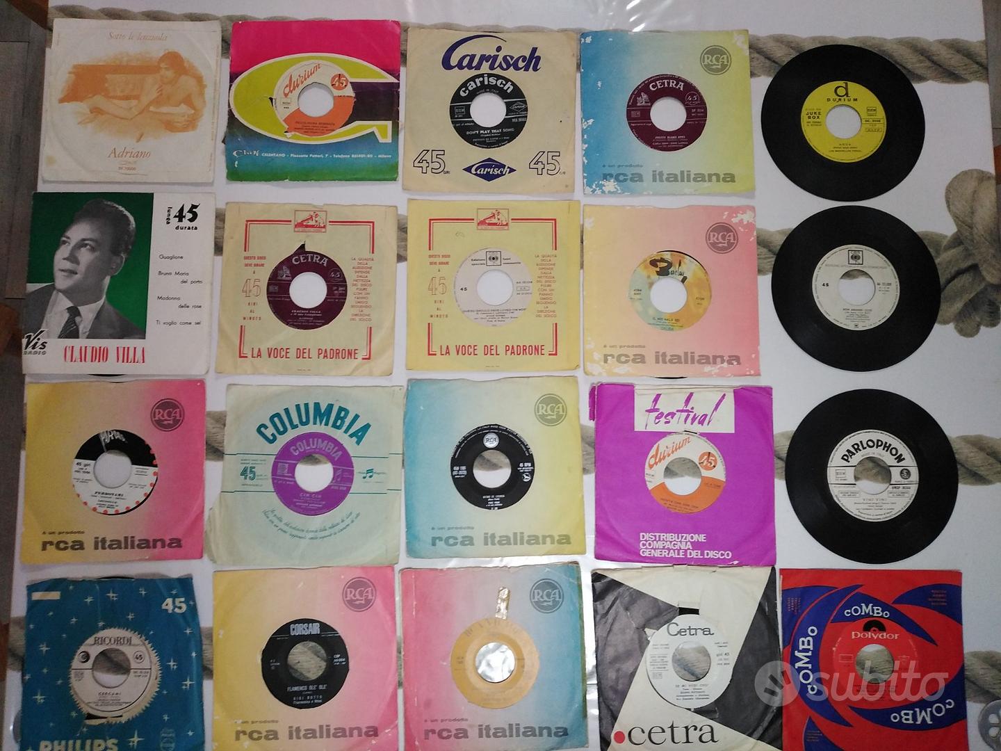 20 Dischi in vinile 45 giri - Musica e Film In vendita a Savona