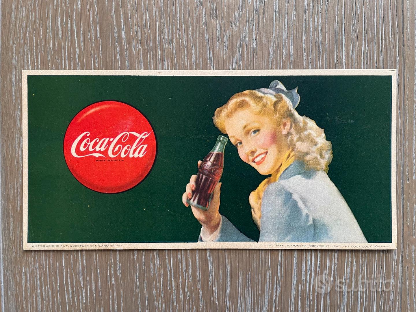Carta assorbente Coca-Cola per inchiostro 1949 (2) - Collezionismo In ...