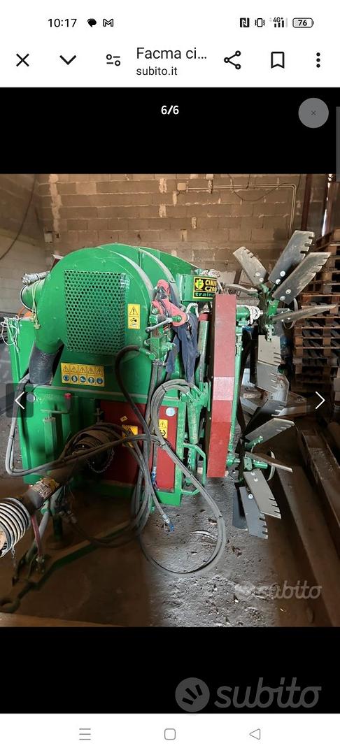 Cimina facma raccoglitrice - Veicoli commerciali In vendita a Salerno