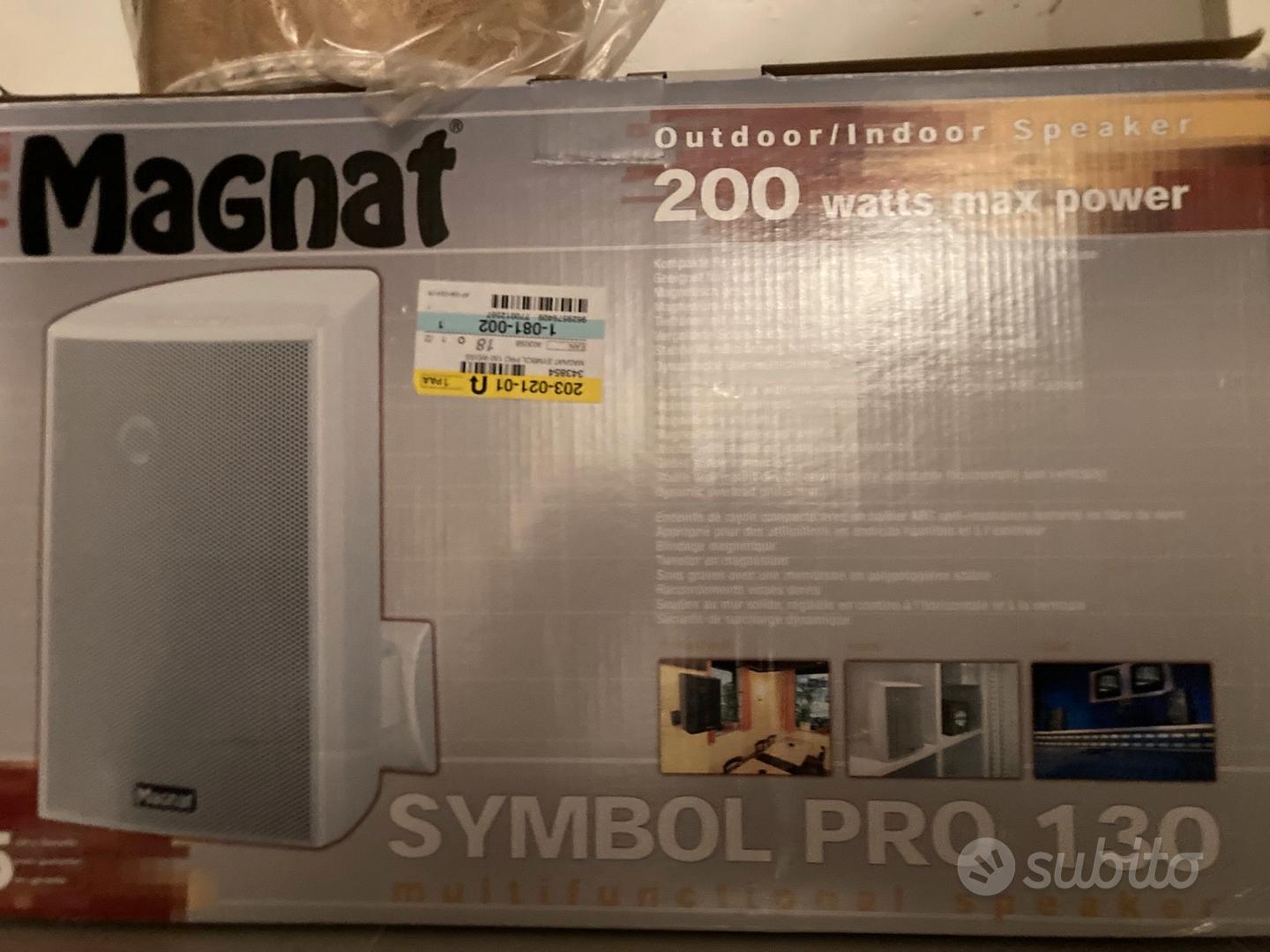 Magnat symbol HIFI casse esterno bianchi - Audio/Video In vendita a Foggia