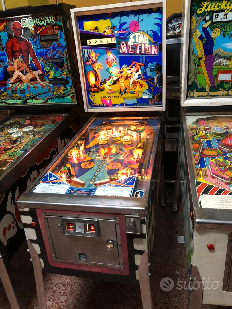 Flipper star action williams - Console e Videogiochi In vendita a Perugia