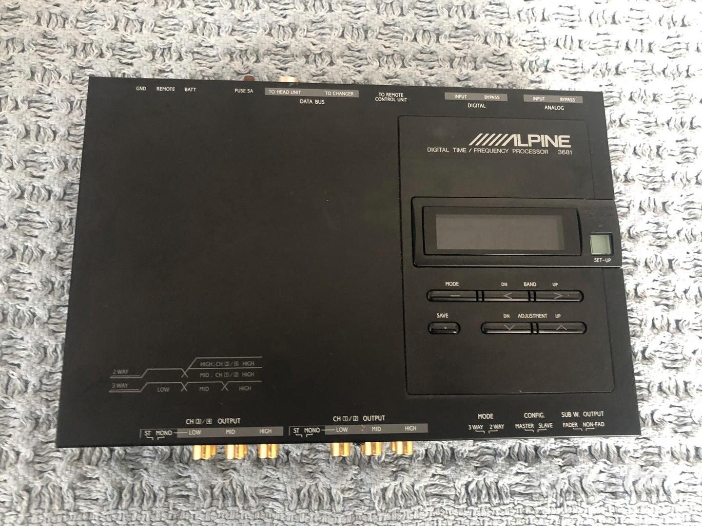 ALPINE 3681 ecc - Accessori Auto In vendita a Venezia