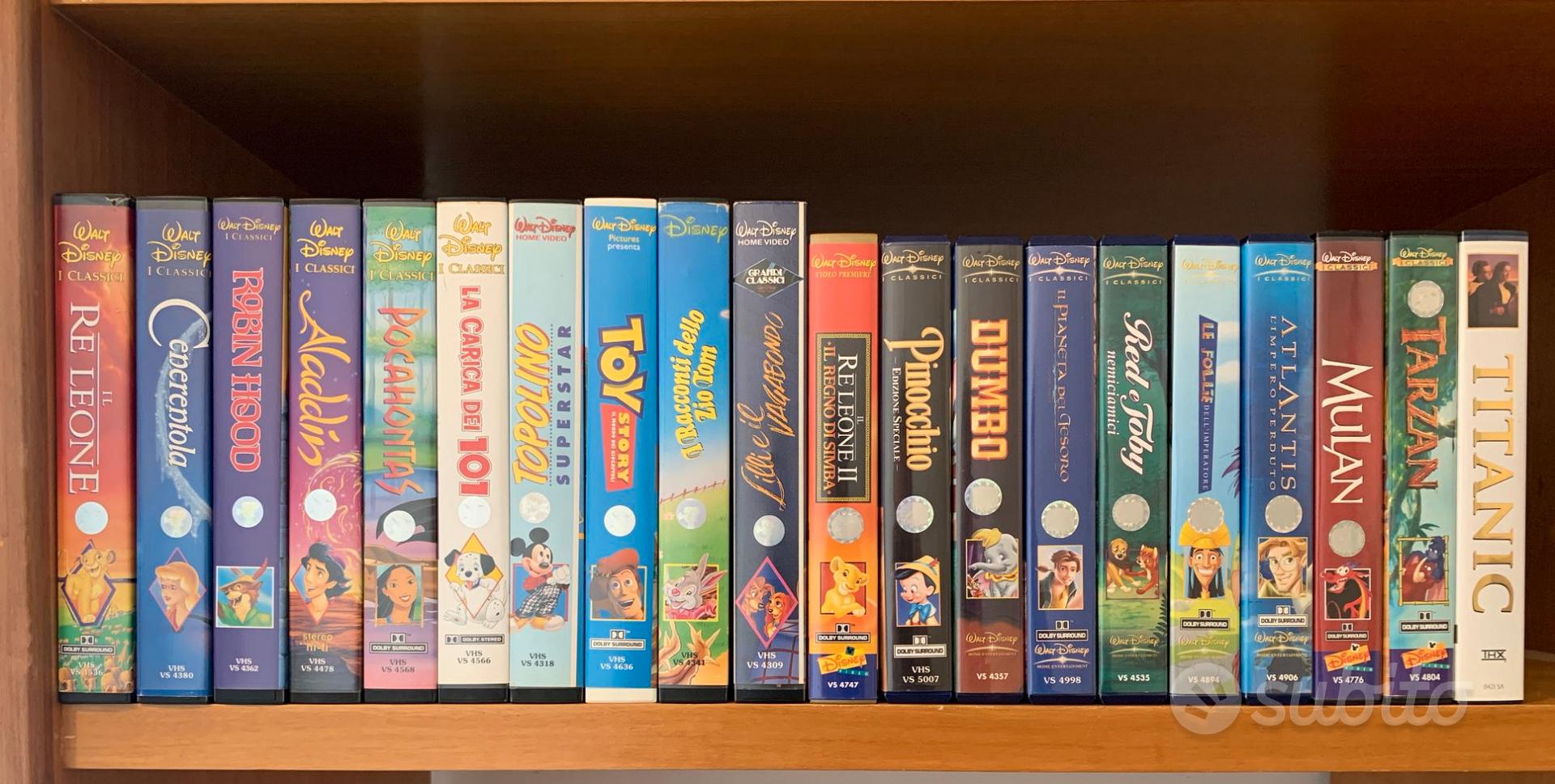 Film Disney da Collezione Classici in VHS - Musica e Film In vendita a ...