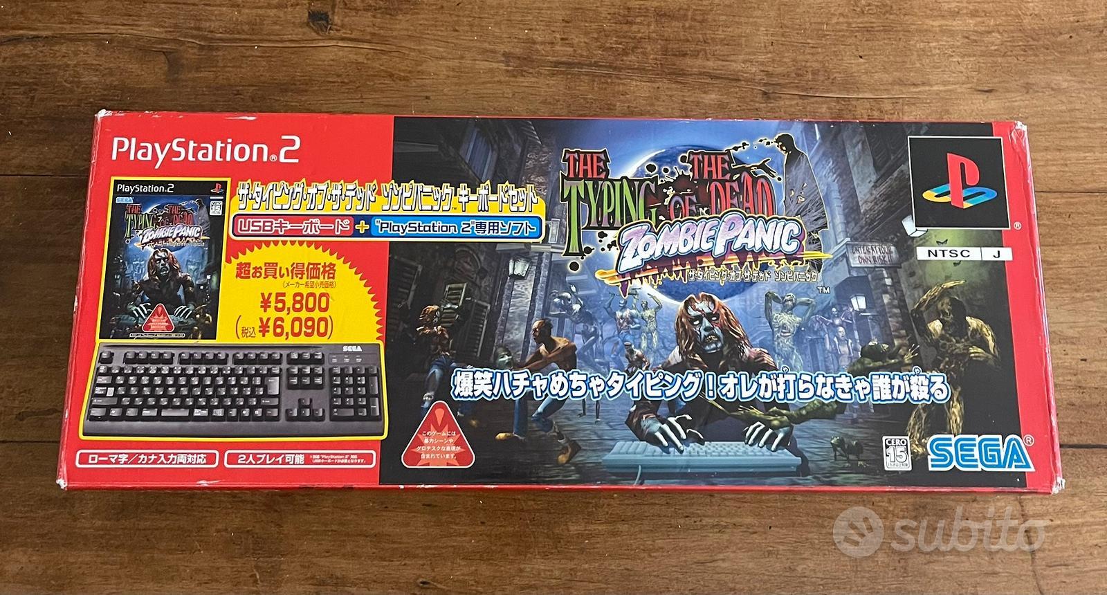 The typing of the dead zombie panic ps2 ntsc box - Collezionismo In ...