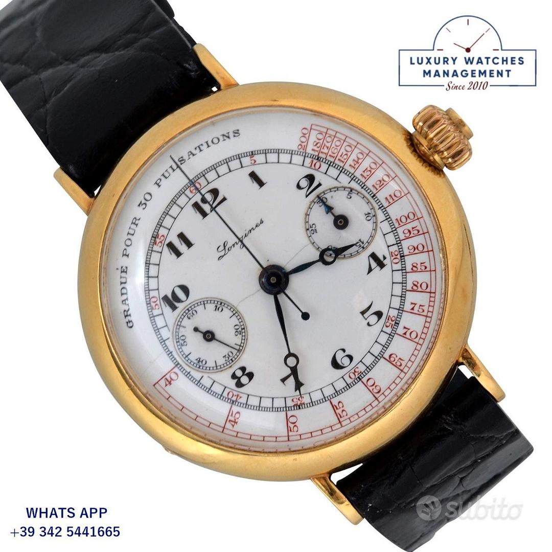 Subito - LUXURY WATCHES RIMINI - LONGINES Chronograph Grands Prix ...