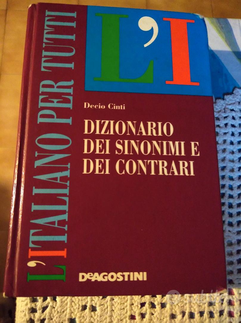 Dizionario dei sinonimi e dei contrari Italiano - Libri e Riviste In ...