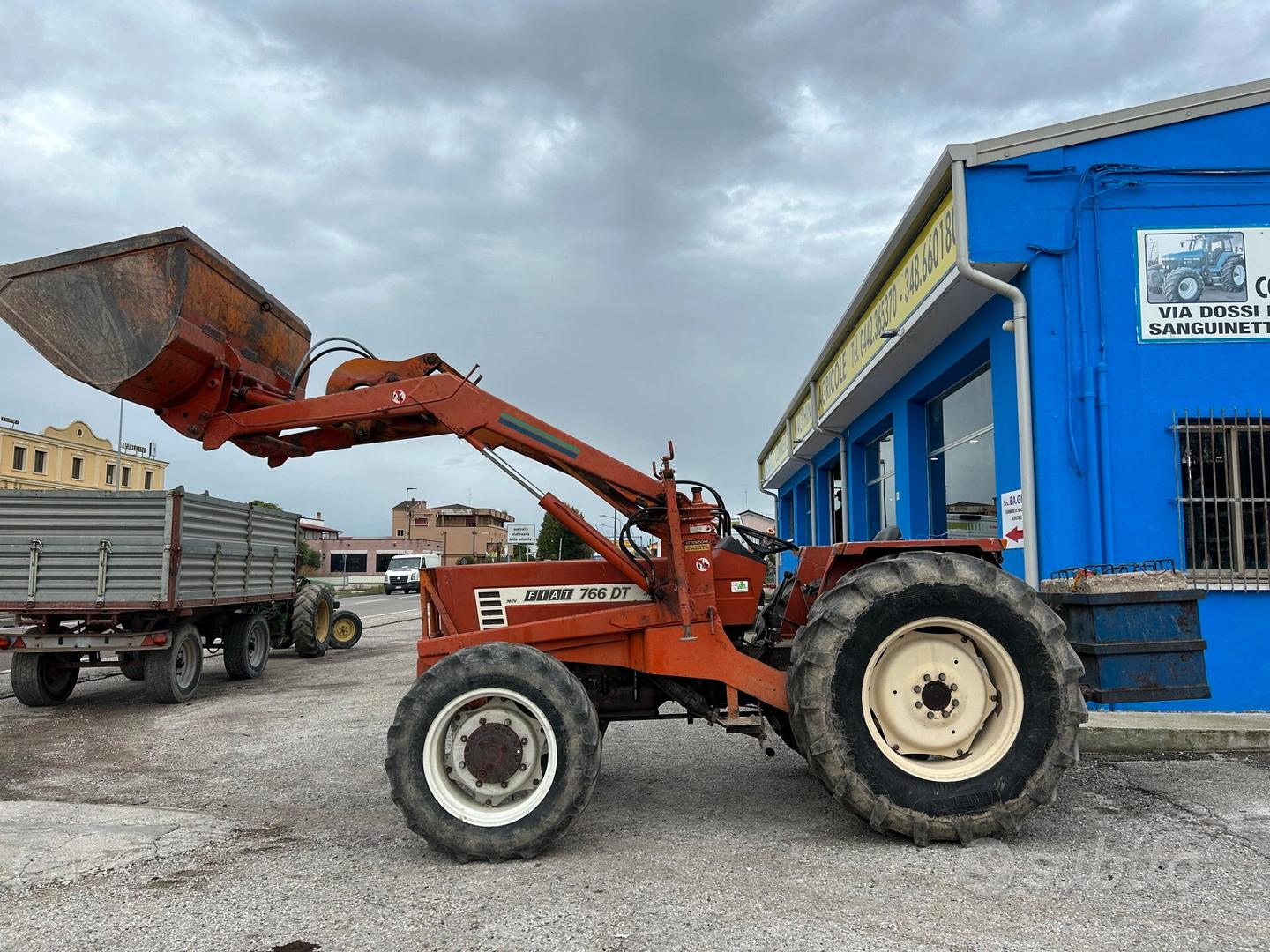 Subito - BA.GI.SRL - fiat 766 DT- caricatore con benna- idroguida - Veicoli commerciali In ...