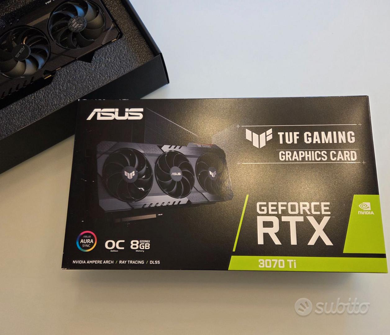 ASUS NVIDIA GEFORCE RTX 3070 TI OC EDITION - Informatica In vendita a Lecco