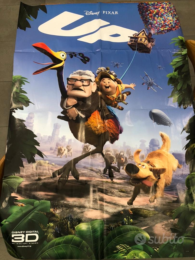 Manifesto cinema del film animato "Up" - Collezionismo In vendita a Asti