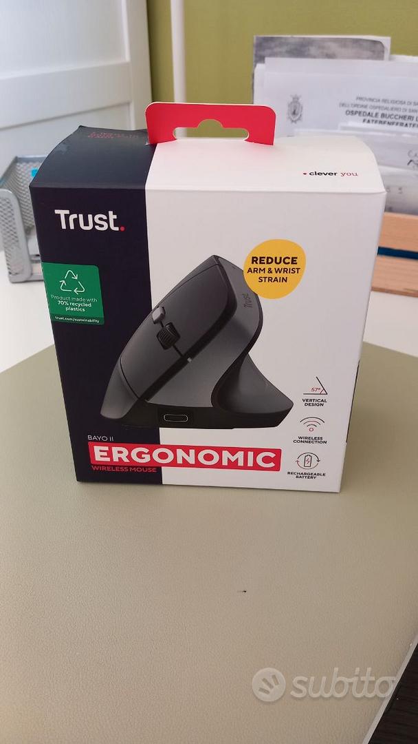 Mouse Trust Bayo II Ergonomico - Informatica In vendita a Palermo