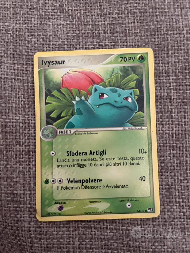 Carta Pokemon Ivysaur - Collezionismo In vendita a Milano