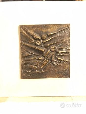 Opera in Bronzo "il Volo" Mario Pinton - Collezionismo In vendita a Arezzo