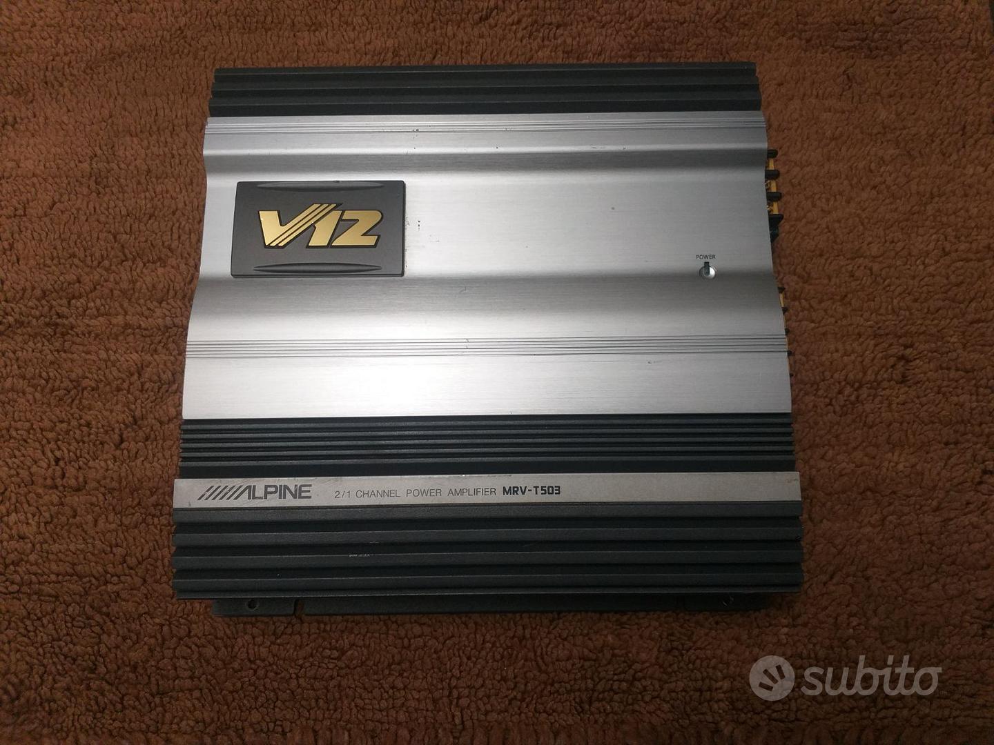 Amplificatore ALPINE MRV-T503 - Audio/Video In vendita a Roma
