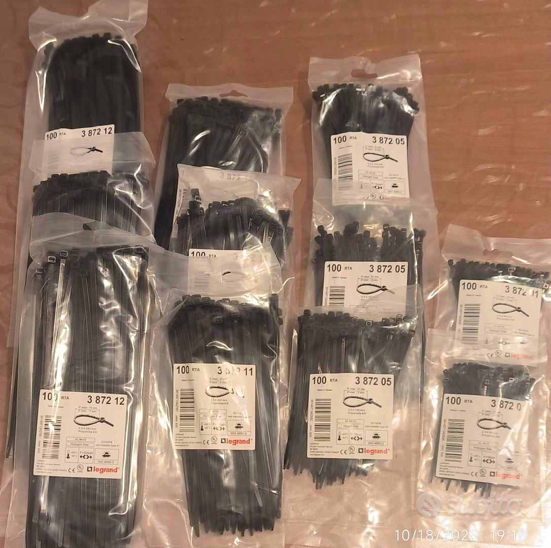 fascette ferma cavo - Giardino e Fai da te In vendita a Milano