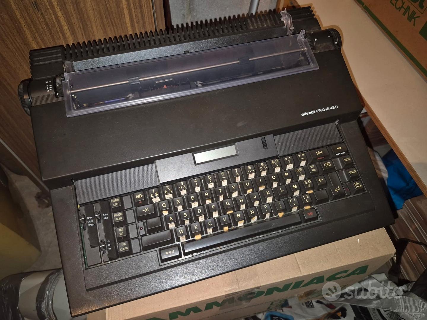 macchina da scrivere olivetti praxis 45d - Collezionismo In vendita a ...