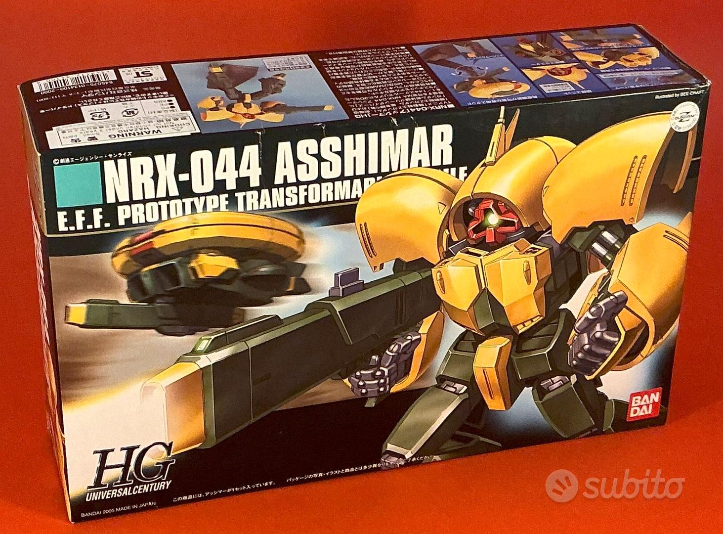 Bandai HGUC NRX-044 Gundam ASSHIMAR 1/144 - Collezionismo In vendita a Firenze