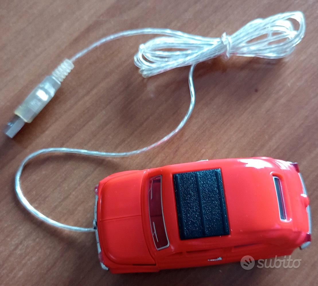Mouse ottico Fiat 500 USB Vintage con fari e luci - Collezionismo In ...