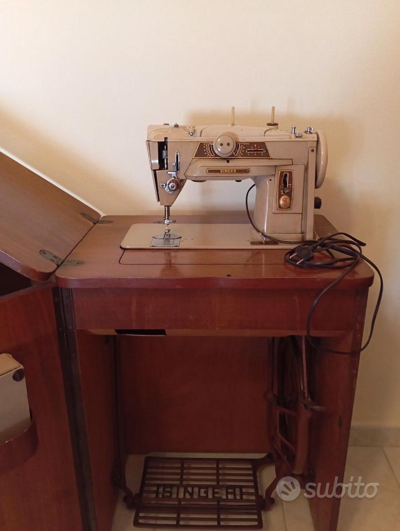 Macchina da cucire anni '50 a pedale Singer 401 - Collezionismo In ...