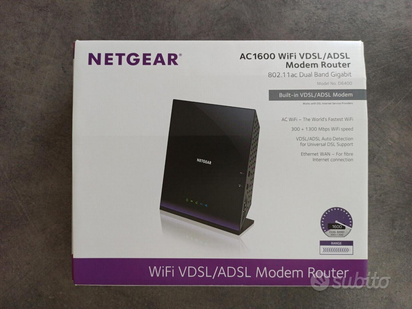 Modem router wi fi Netgear - Informatica In vendita a Novara