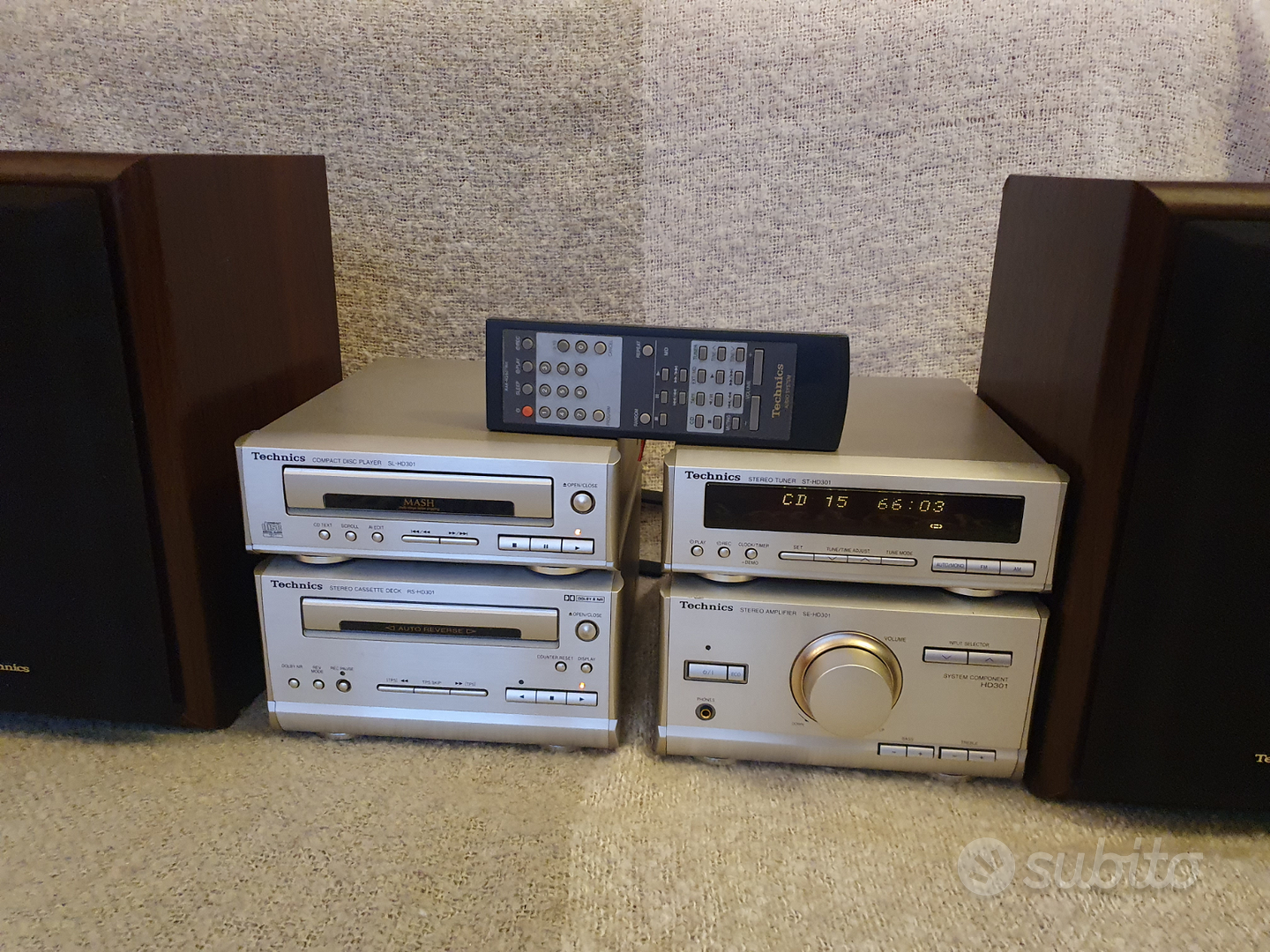 Technics SC-HD301 SE-HD301 Sistema completo Vintag - Audio/Video In ...