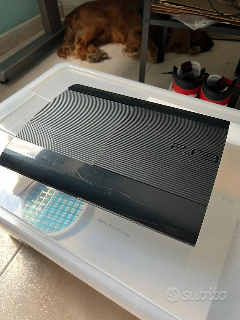 PS3 super slim + hard disk 500gb - Console e Videogiochi In vendita a Roma