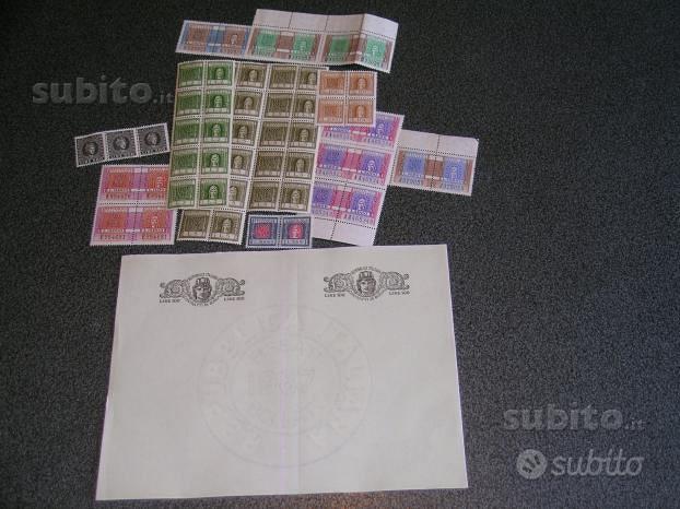 Lotto di 200 valori bollati in lire nuovi - Collezionismo In vendita a ...