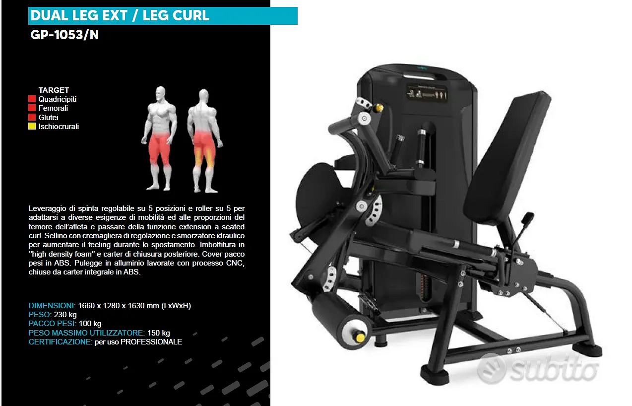 Subito - mm2 Fitness Equipment - dual leg extension / leg curl GATEPRO ...