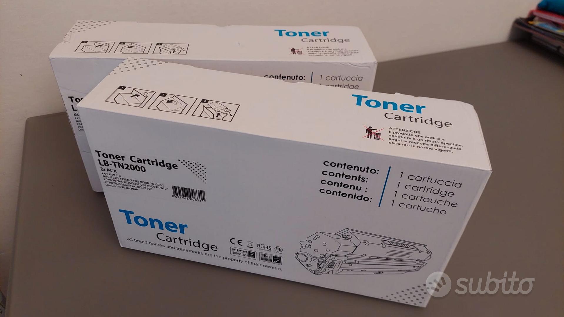 2 Toner cartridge lb tn2000 - Informatica In vendita a Bologna