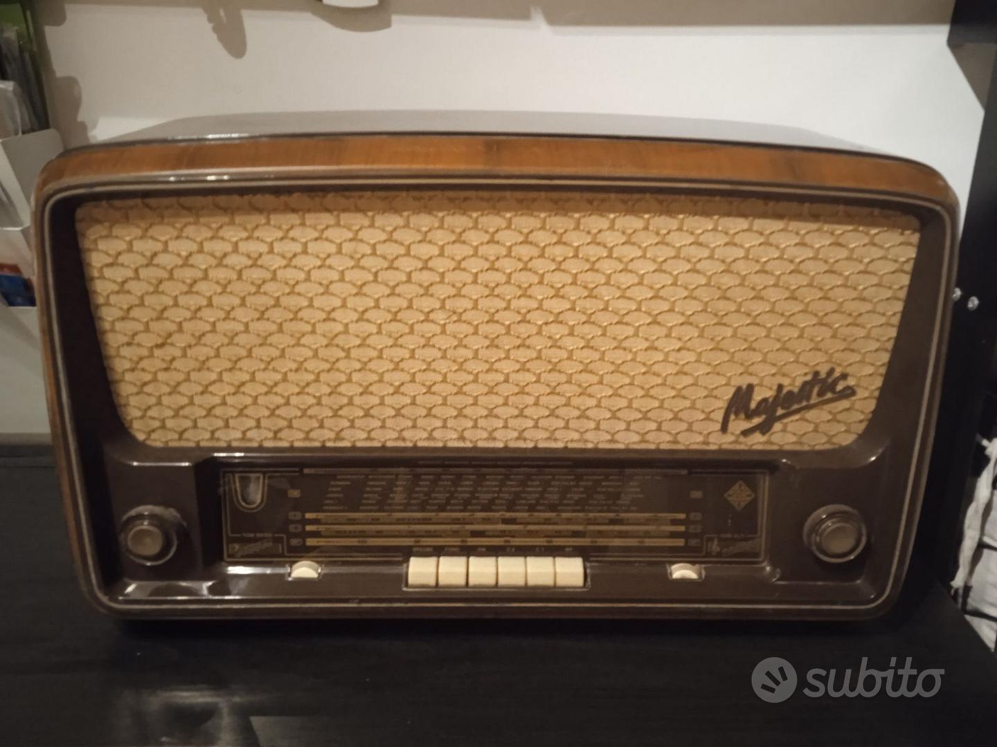 RADIO A VALVOLE TELEFUNKEN MAJESTIC - Audio/Video In vendita a Roma