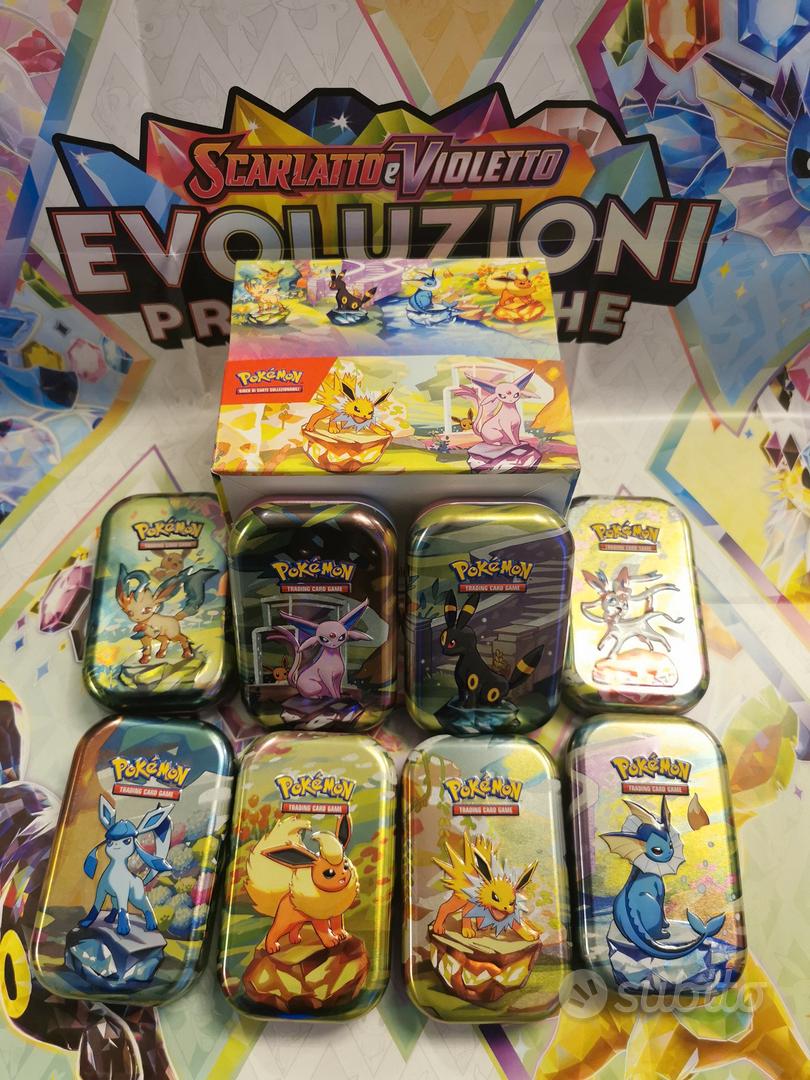 Artset Completo Mini Tin Evoluzioni Prismatiche - Collezionismo In vendita a Parma
