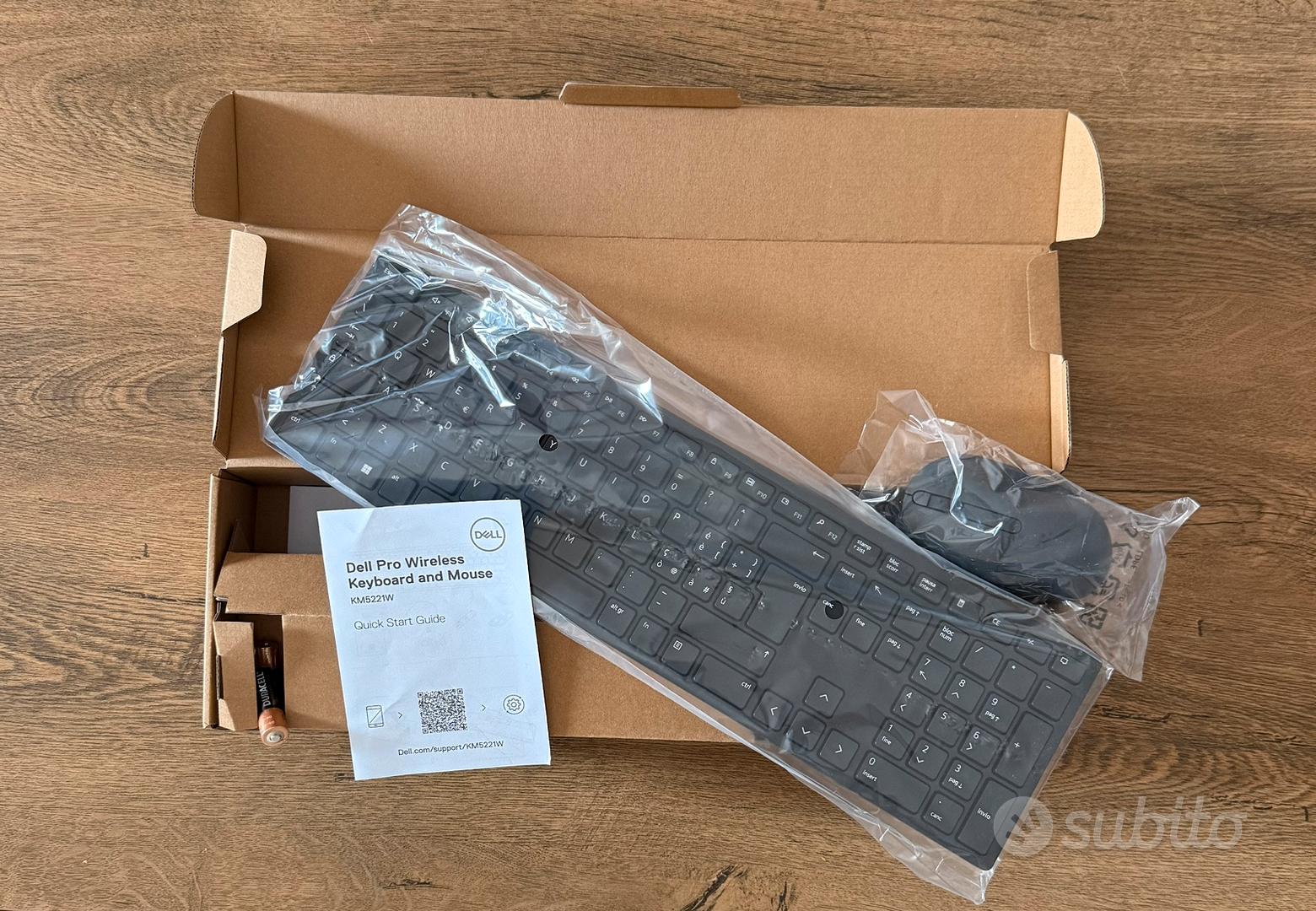 Dell Pro KM5221W - Set tastiera e mouse - Wireless - Informatica In ...