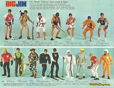 Personaggi ed accessori serie "big jim" mattel - Collezionismo Cercasi ...