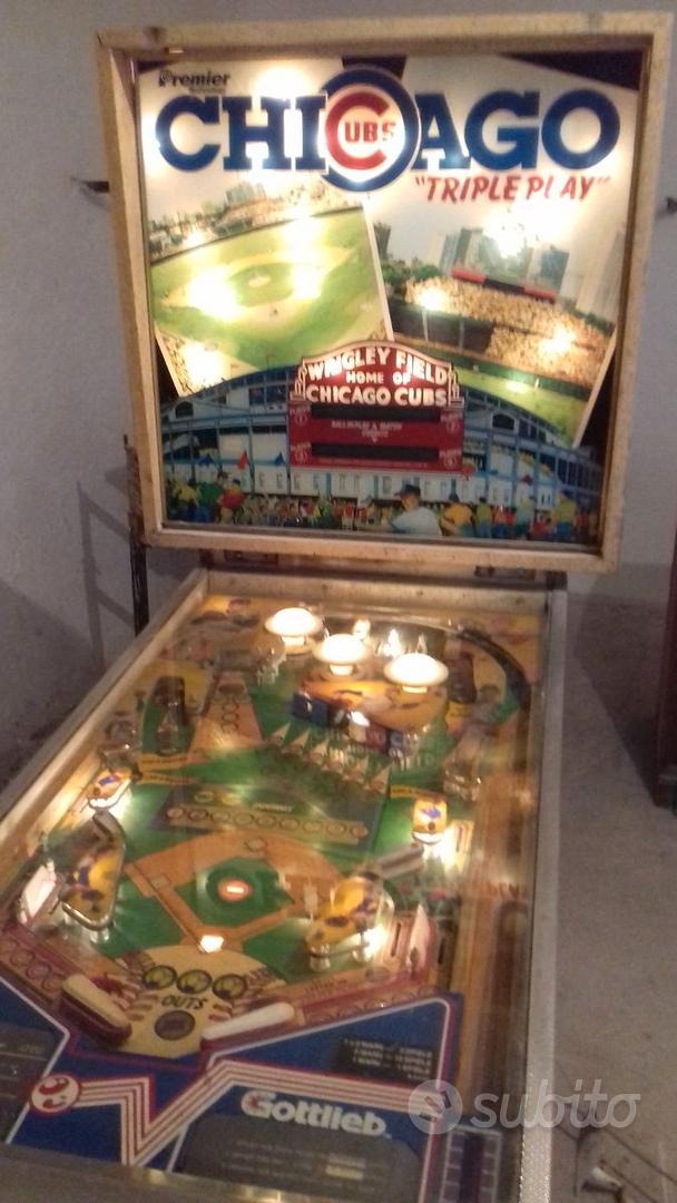 flipper gottlieb chicago cubs triple play 1985 - Console e Videogiochi ...
