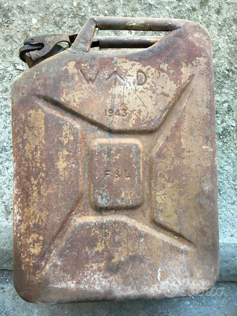 Tanica seconda guerra mondiale da 20 lt - Collezionismo In vendita a Modena