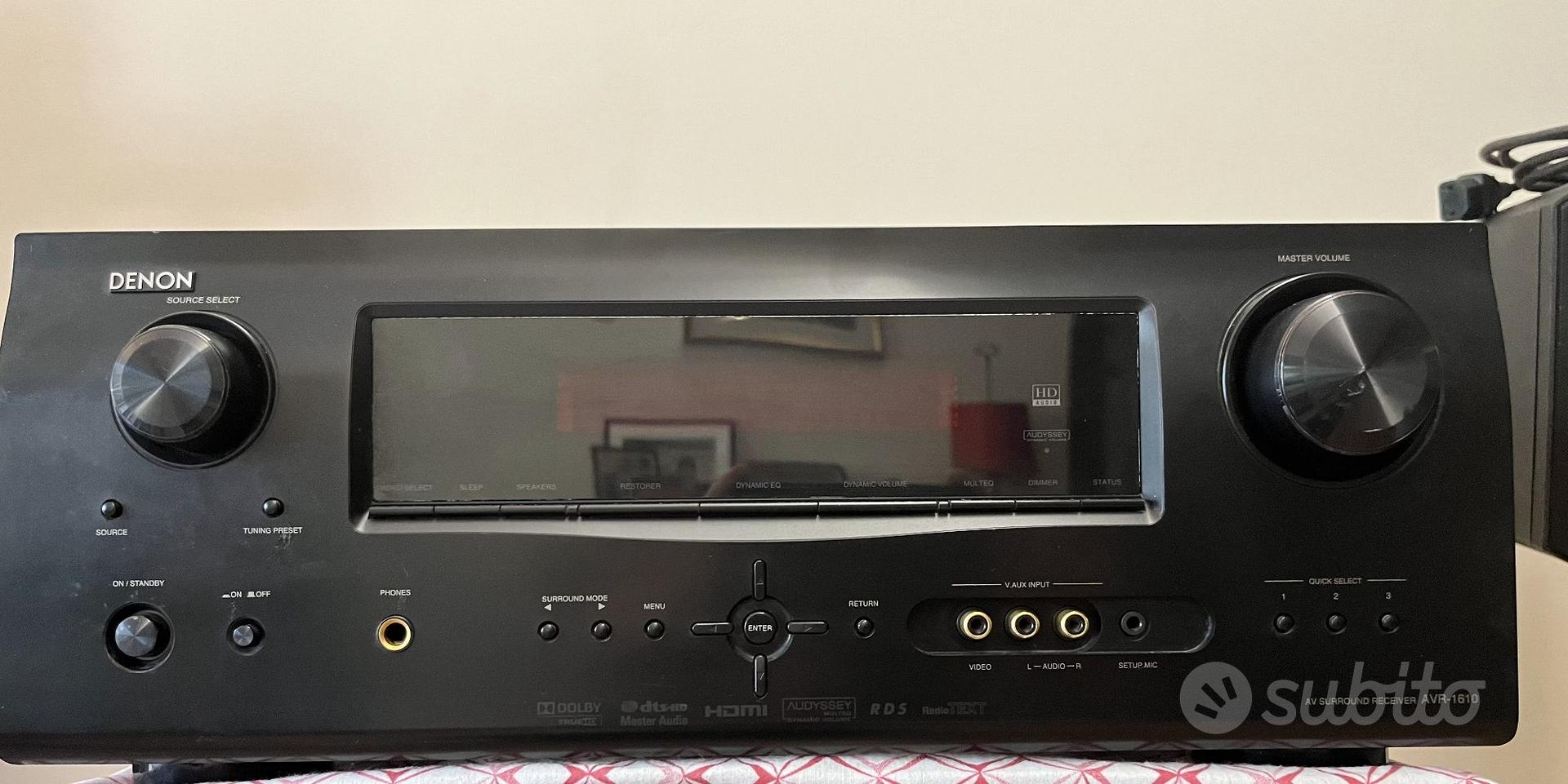 Denon AVR-1610 AV Surround Receiver - Audio/Video In vendita a Roma