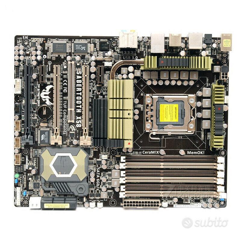 Asus Sabertooth x58 - Motherboard Scheda madre PC - Informatica In ...
