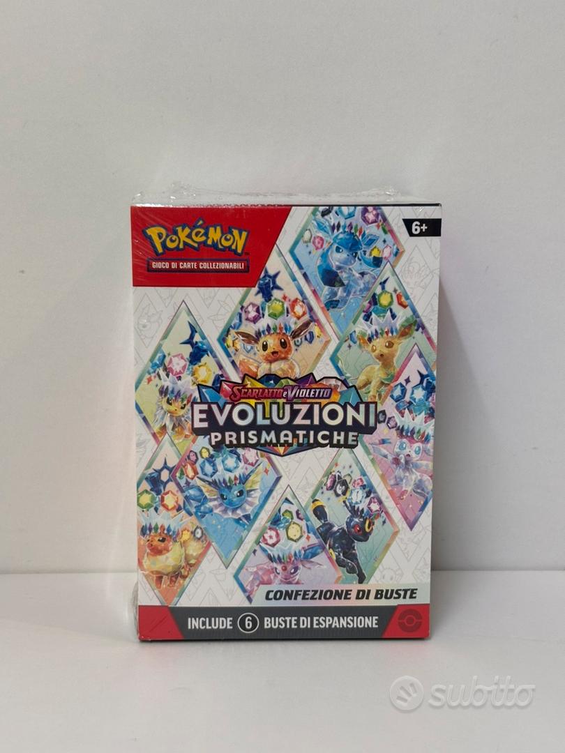 Pokémon Bundle 6 Bustine Evoluzioni Prismatiche - Collezionismo In ...