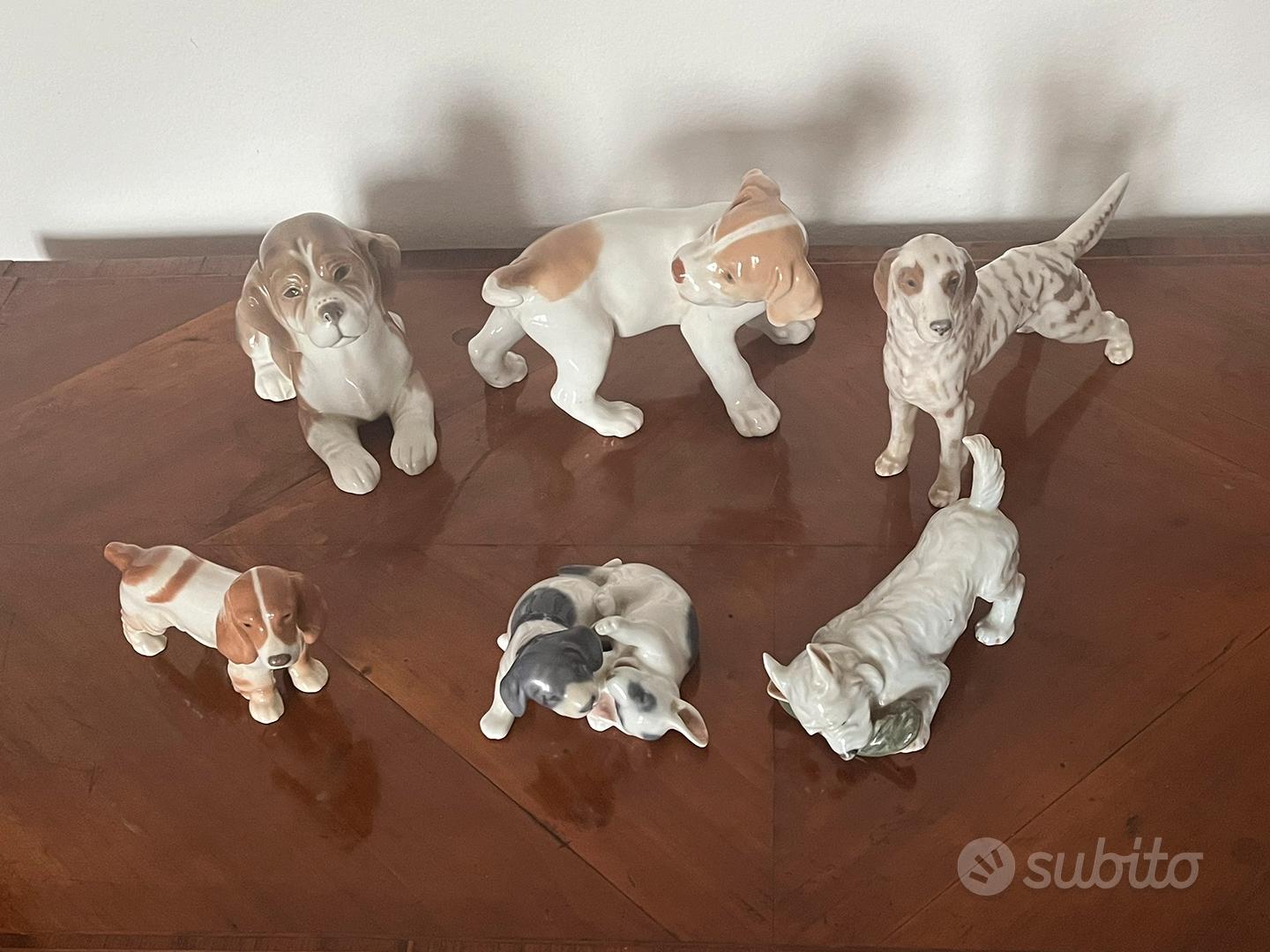 Figure vintage di cani in porcellana - Collezionismo In vendita a Milano