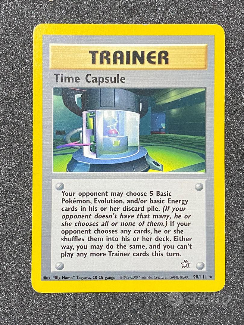 Time Capsule carta Pokemon set Neo Genesis - Collezionismo In vendita a ...