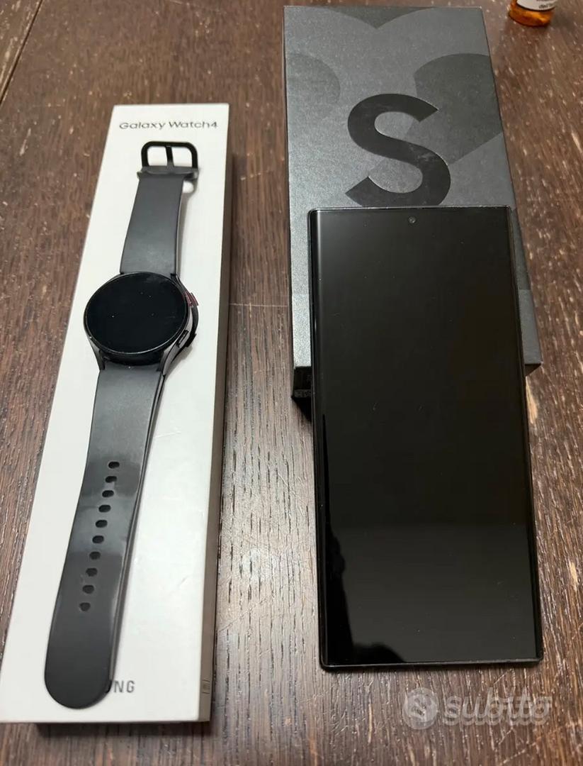 SAMSUNG GALAXY S22 ULTRA 128 GB + WATCH 4 - Telefonia In vendita a Milano
