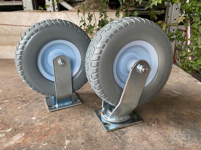 Ruote piene EX.robuste x carrelli trasporto piante - Giardino e Fai da ...