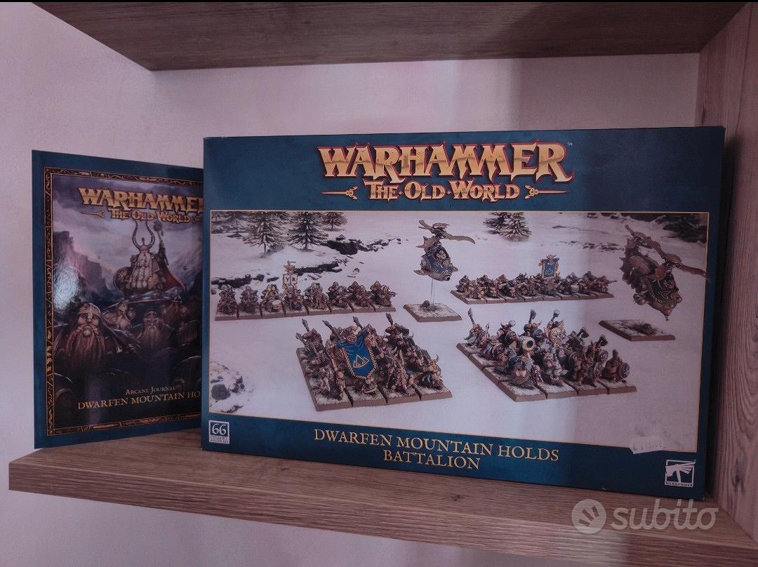 Warhammer Battalion Set + Arcane Journal Dwarfen M - Collezionismo In ...