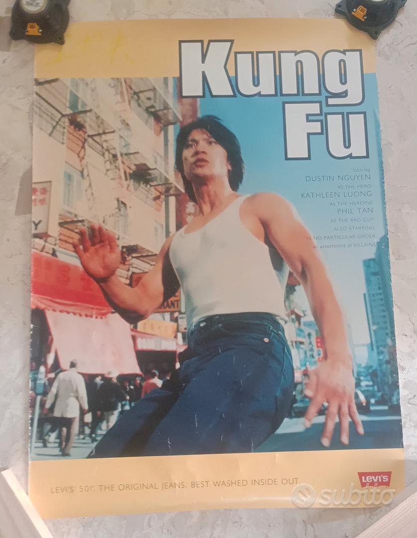 Levis set vintage Spot Poster Kung Fu 1997 - Collezionismo In vendita a ...