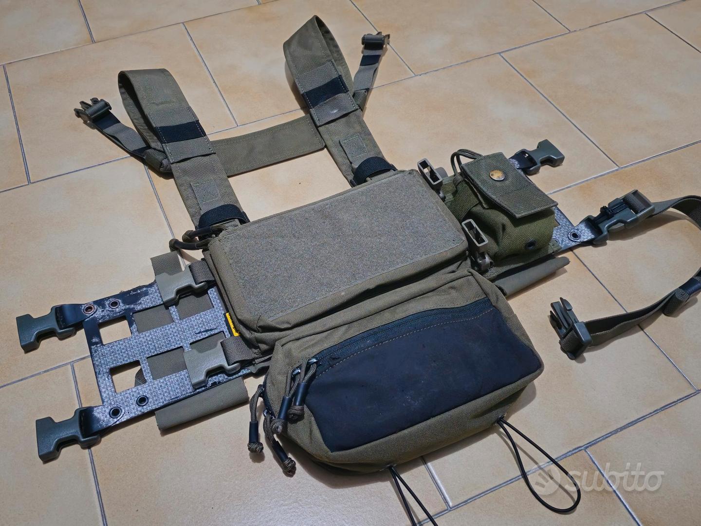 Micro Chest Rig MK3 Ranger Green Emerson Gear - Collezionismo In ...