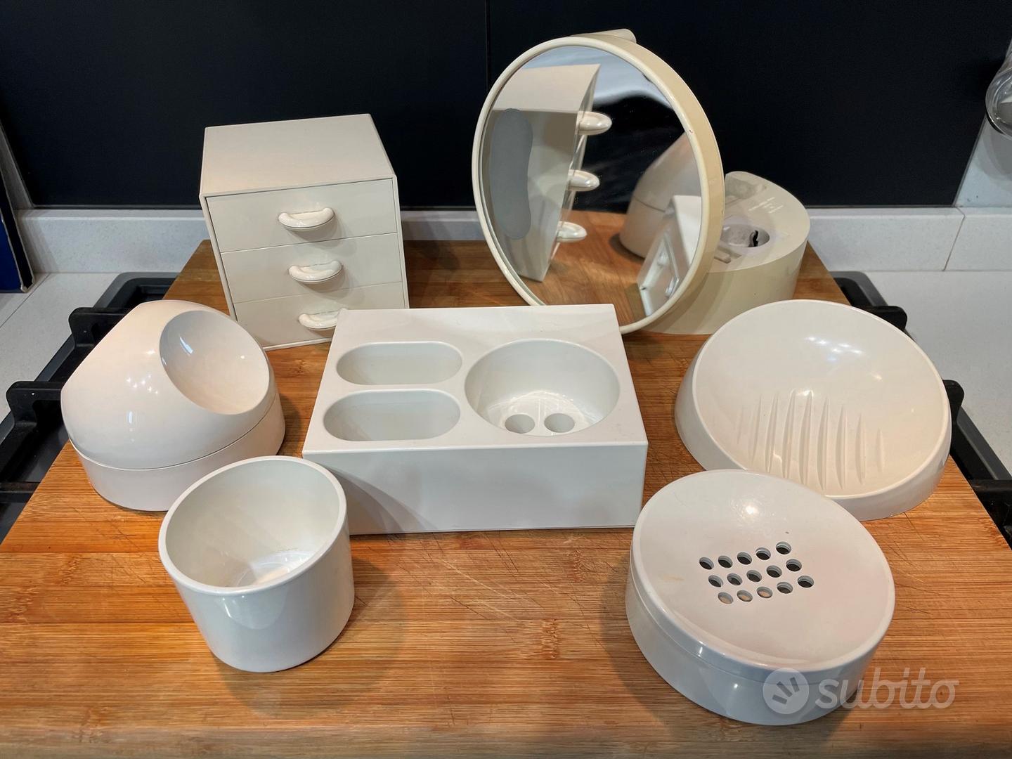 Set arredo Bagno vintage Gedy by Makio Hasuike - Arredamento e ...