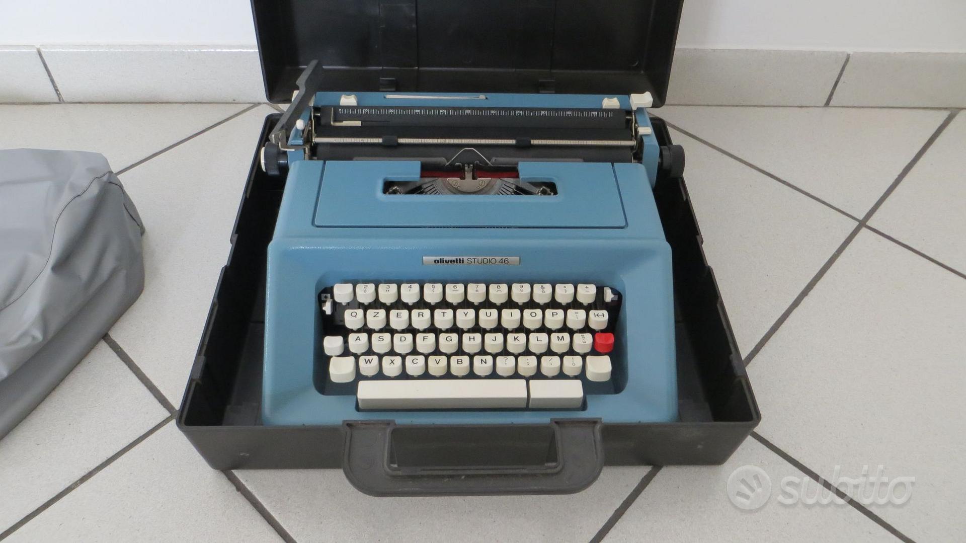 Macchina da scrivere portatile Olivetti Studio 46 - Collezionismo In ...