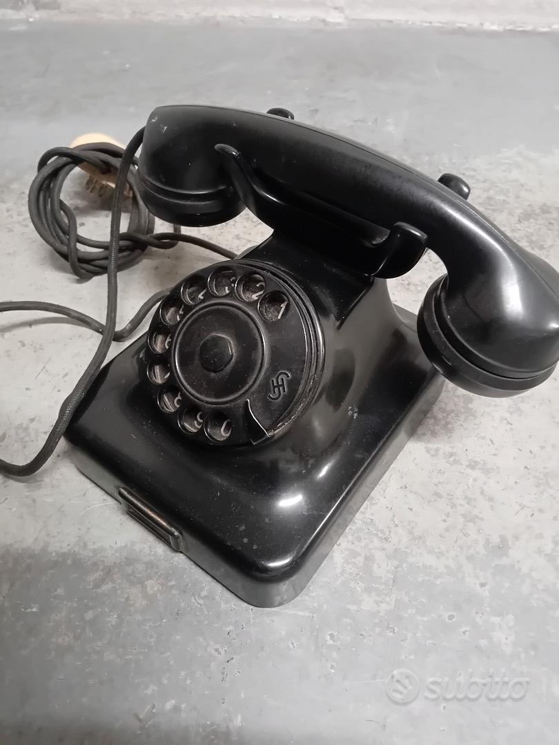 telefono fisso vintage in bachelite anni 1950 - Collezionismo In ...