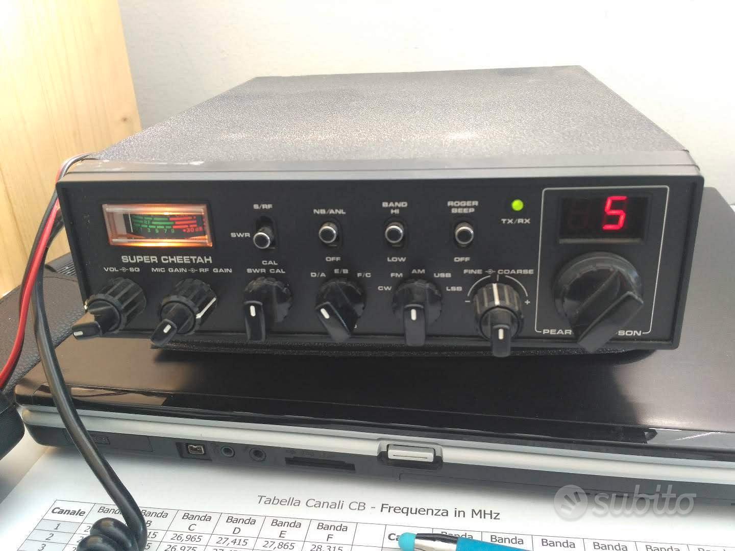 CB Pearce Simpson modello Super Cheetah 240 canali - Audio/Video In ...